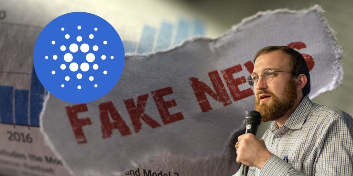 Cardano Founder ATTACKED by Fake News: Denies $600 Million ADA Theft ...