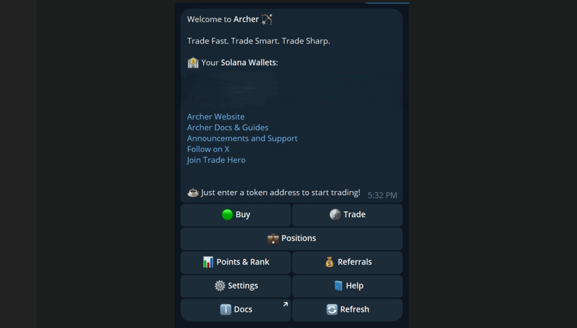 How to Trade on Solana Like a Pro: Full Archer Bot Walkthrough – BlockNews