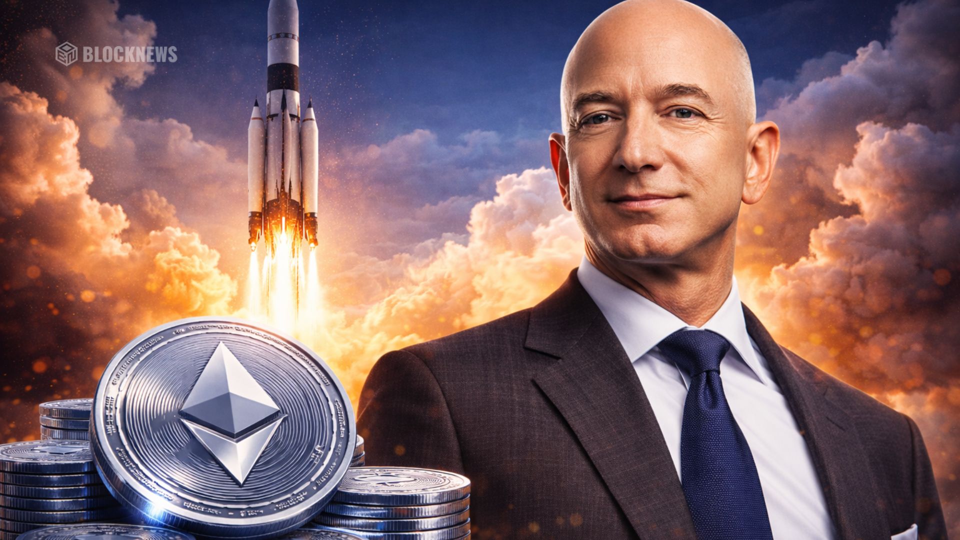 Ethereum Jumps Above $3,200 as Jeff Bezos’ Blue Origin Embraces Crypto ...