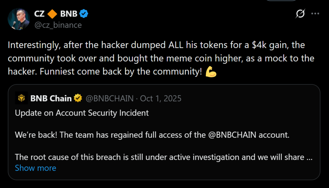 CZ Warns Traders About Meme Coins Tied to His Tweets — Here Is Why He’s ...