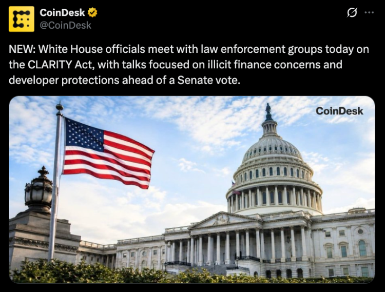 CLARITY Act Faces Critical Week As Senate Clock Starts Running – BlockNews
